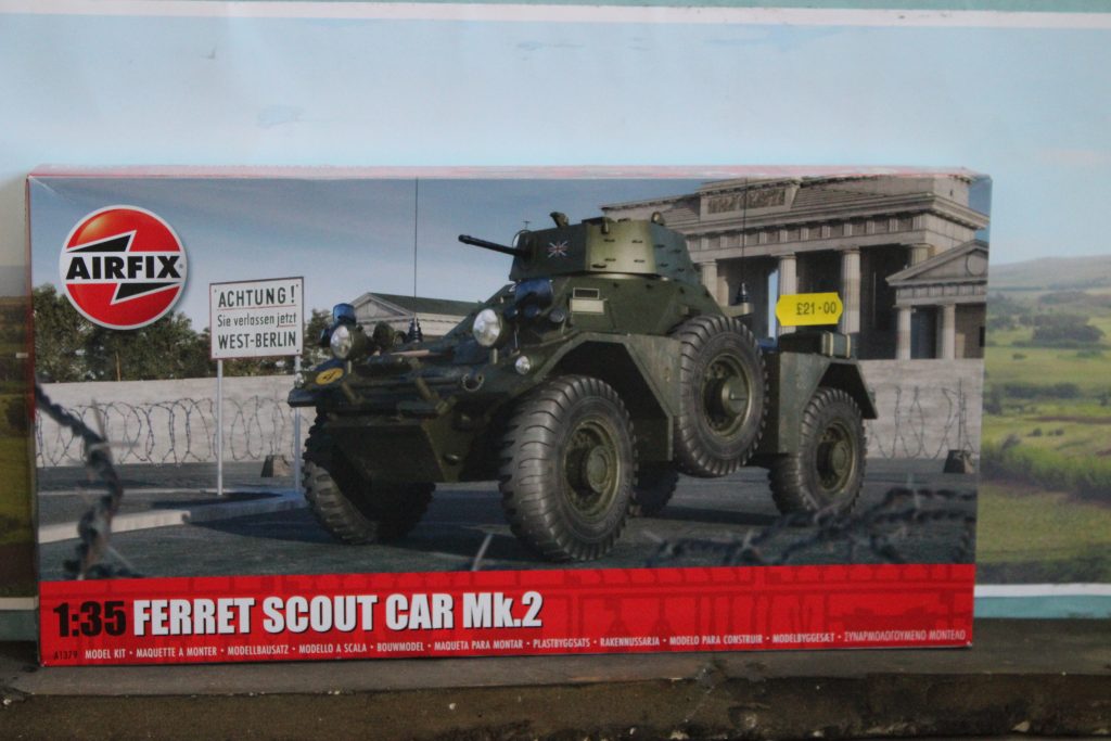 Airfix A1379 FERRET SCOUT CAR Mk.2 - UK Model Railway Locomotives ...