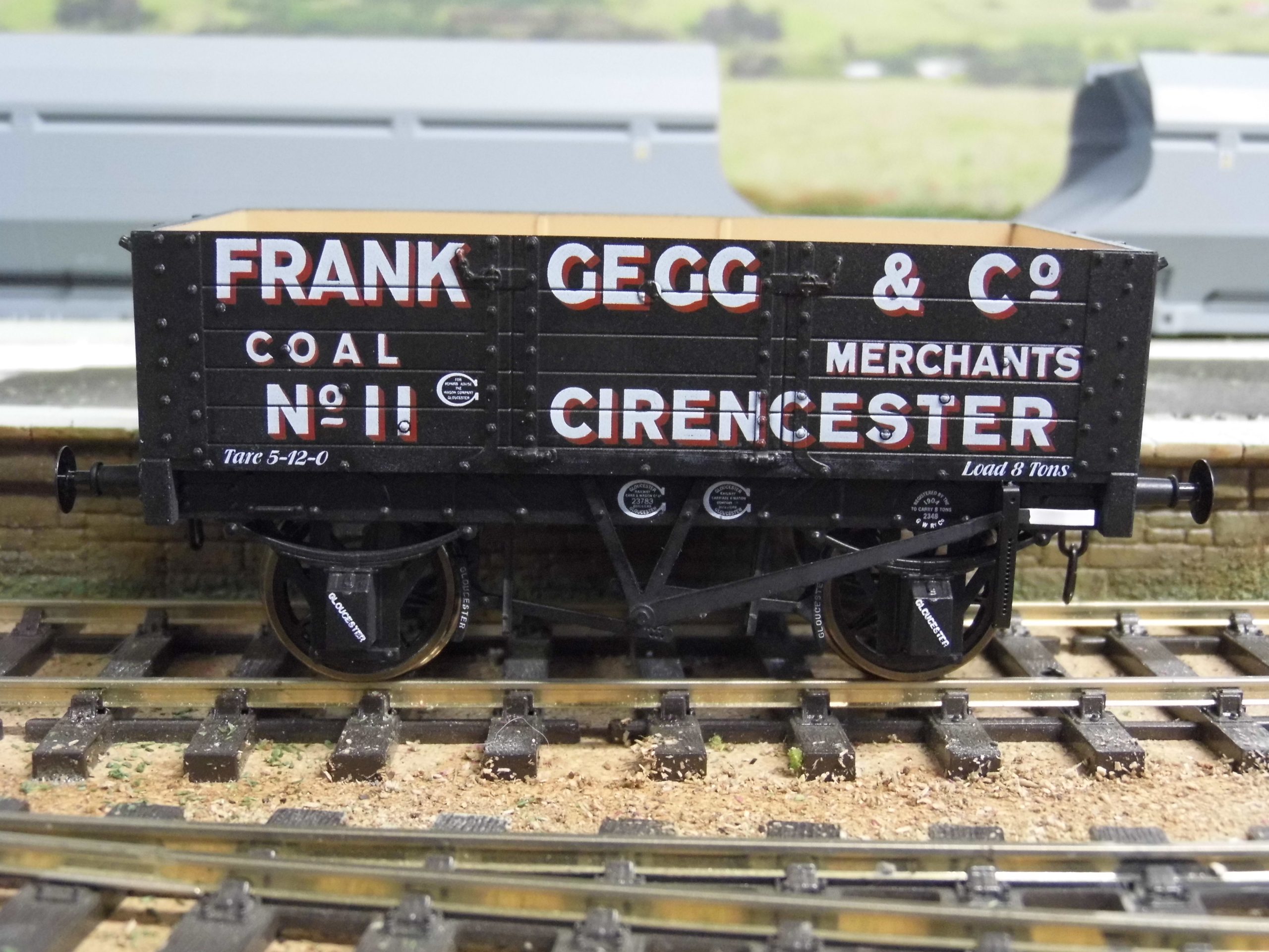 7f-052-011 Frank Gegg No.11 5 Plank Wagon - UK Model Railway ...