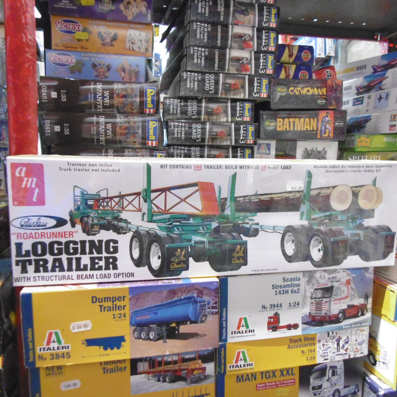 AMT-1103 “Roadrunner” Logging Trailer with structural beam load option ...