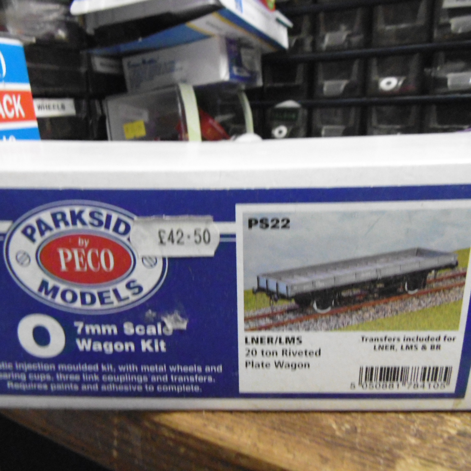 PS22 LNER/LMS 20 Ton Riveted Plate Wagon - UK Model Railway Locomotives ...