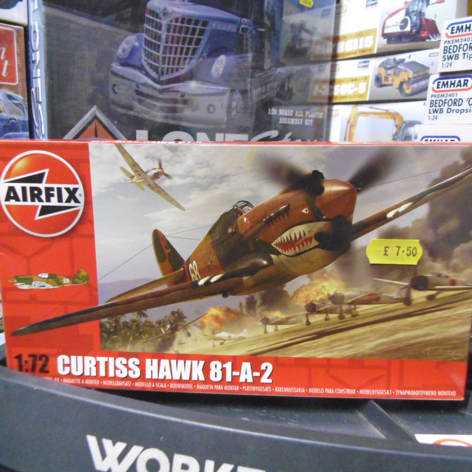 A01003 Curtiss Hawk 81-A-2 - UK Model Railway Locomotives, Rolling ...