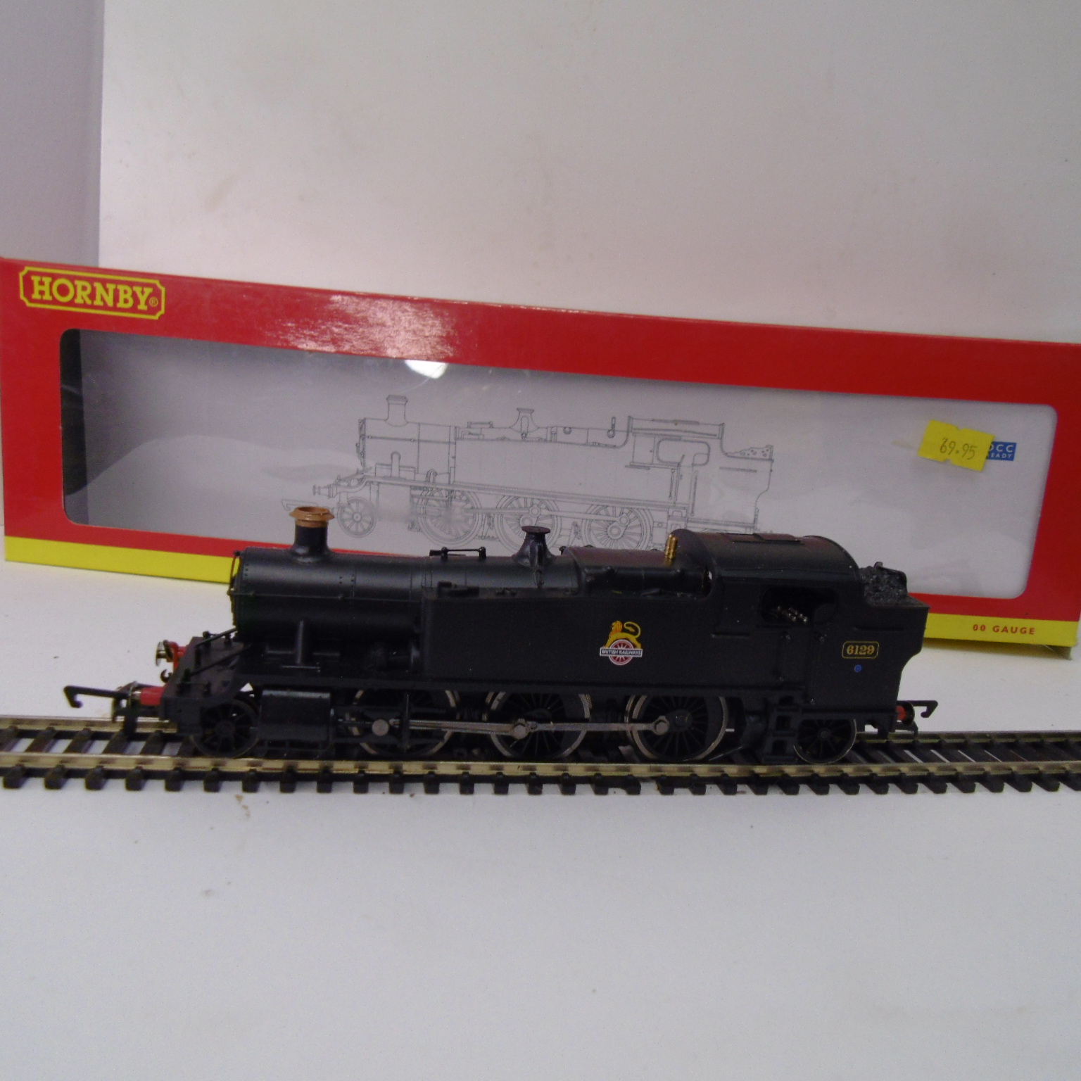 R3110 BR 2-6-2T 61XX Class Locomotive `6129` - UK Model Railway ...