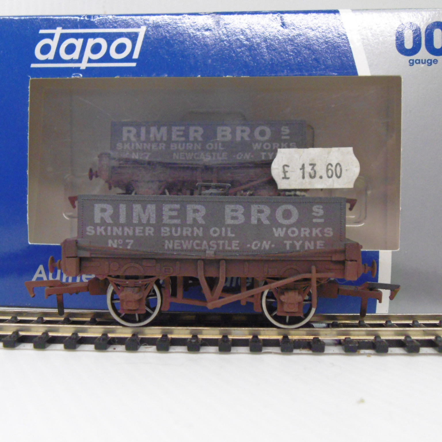 4F-032-022 Rimmer Bros No.7 Rectangular Tank Weathered - UK Model ...