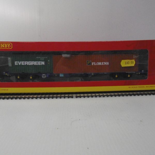 R6558 KFA 20 40 Container Wagon No.93472 - UK Model Railway Locomotives ...