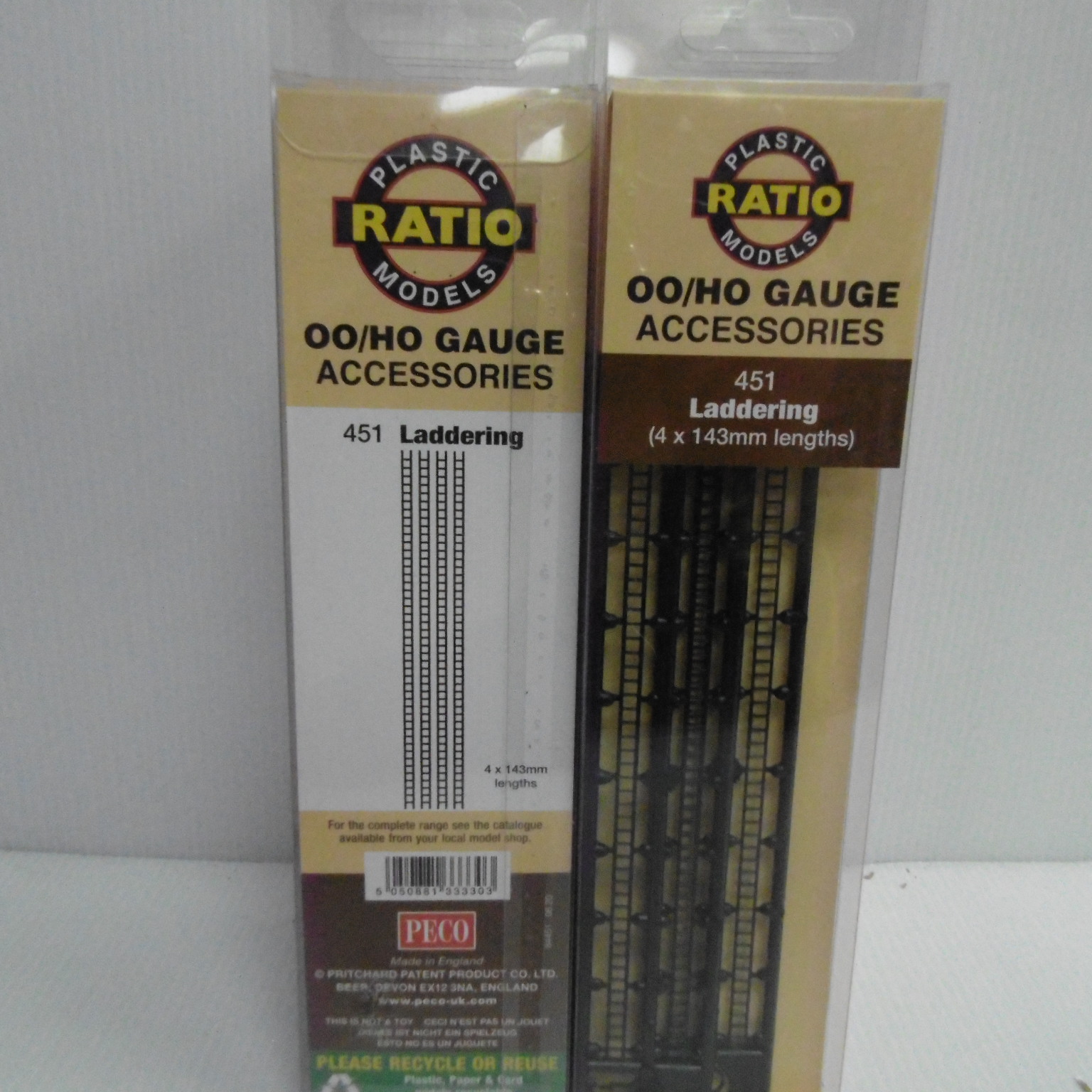 Ratio 451 Laddering (4x 143mm Lengths) - UK Model Railway Locomotives ...