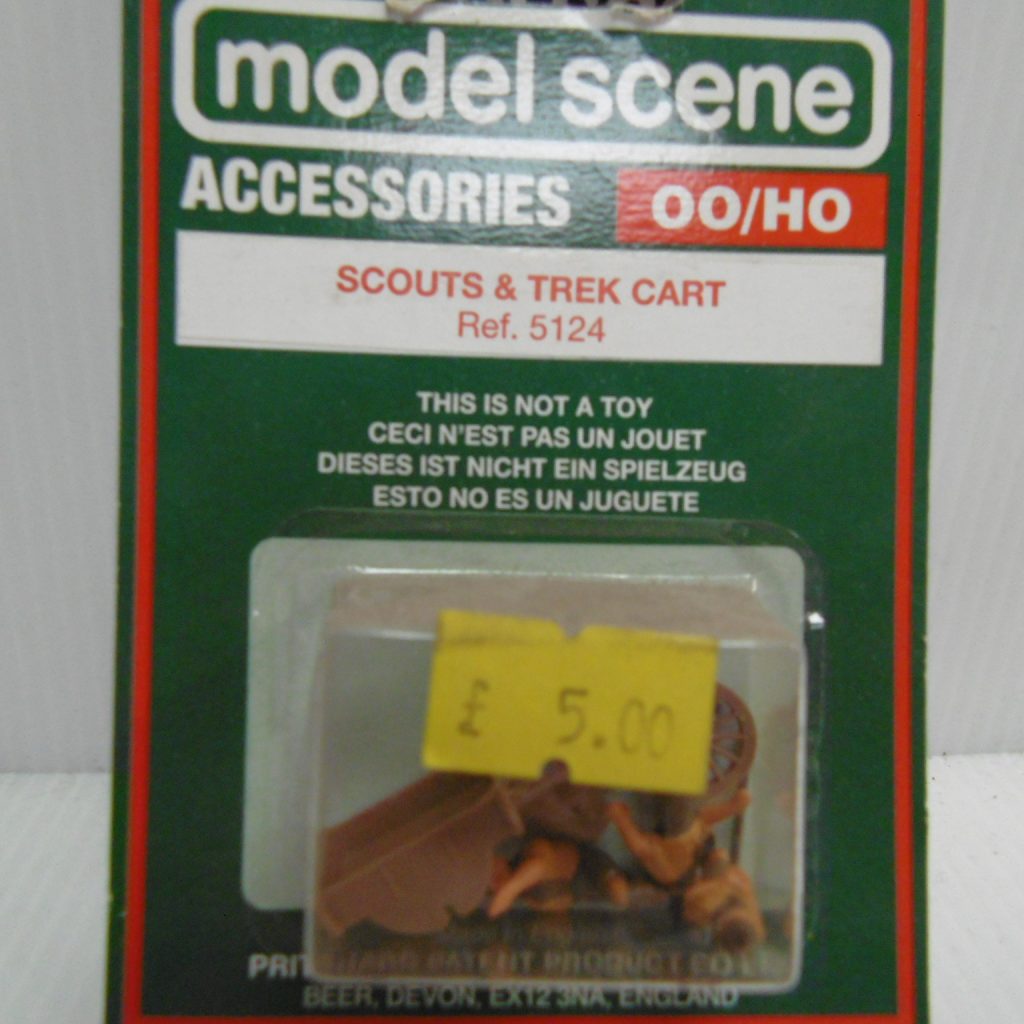 Model Scene 5124 Scouts & Trek Cart - UK Model Railway Locomotives ...