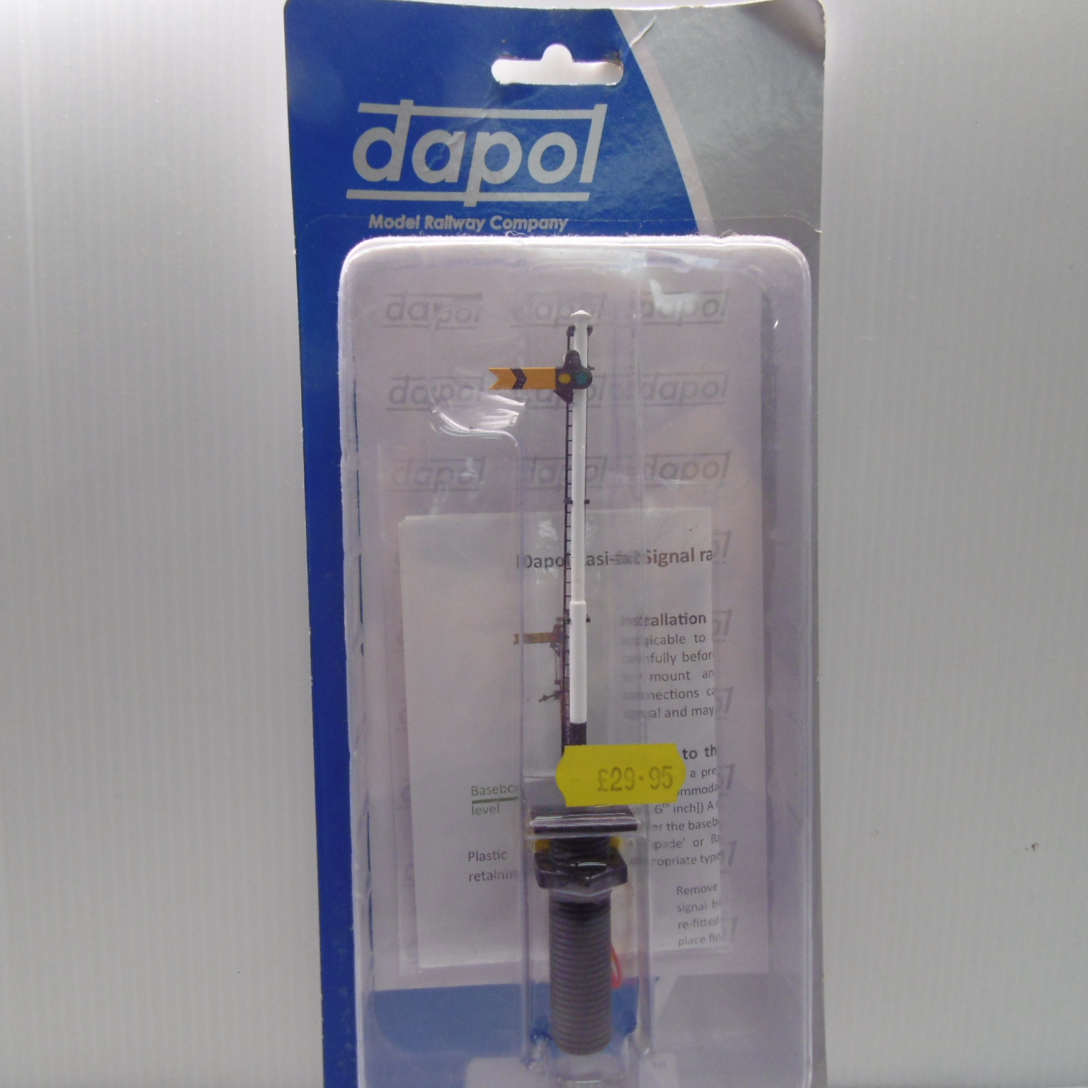 Dapol 4L-002-002 LMS Distant Single Post Signal - UK Model Railway ...