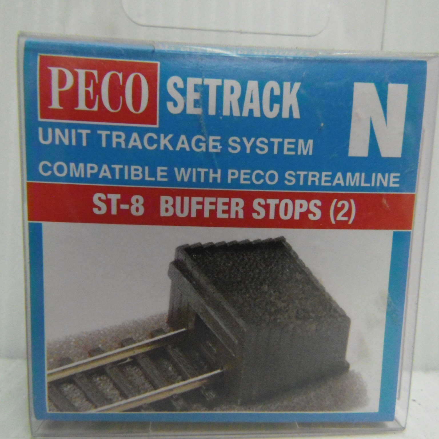 Peco ST-8 Buffer Stops (2) - UK Model Railway Locomotives, Rolling ...