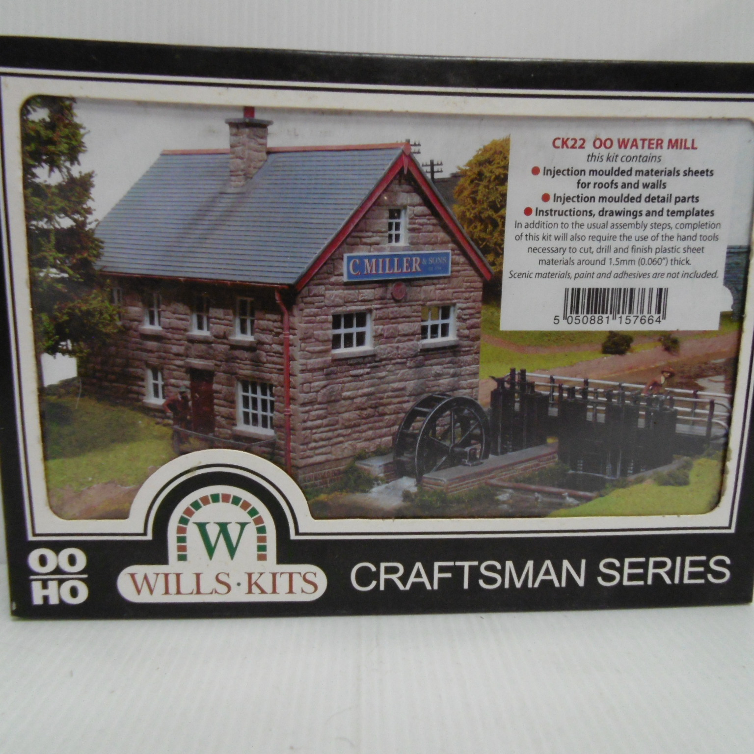 Wills(Peco) CK22 Stone Water Mill & Sluice Gates - UK Model Railway ...